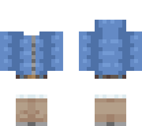 fluffy jacket and boots base | Minecraft Skin