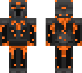 Lava Knight Minecraft Skins