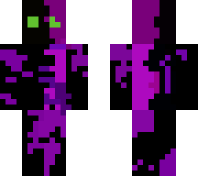 purple black green eys | Minecraft Skins