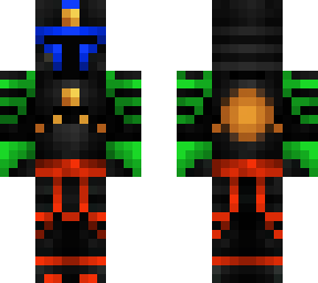 Rainbow dark knight | Minecraft Skin