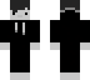 Shadow 8-Bit Person 2 | Minecraft Skin