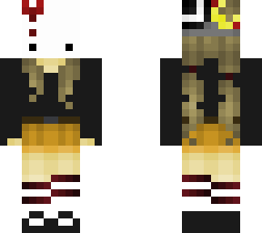 whiteface girl | Minecraft Skin