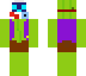 8 bit mask Spike | Minecraft Skin