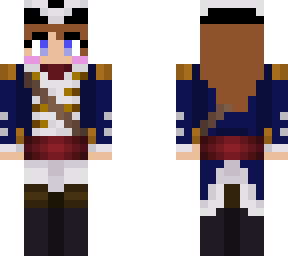 astroidcast girl in lamanburg outfit | Minecraft Skin