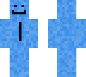 blue man | Minecraft Skin