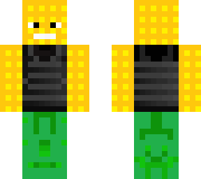 Corn man | Minecraft Skin
