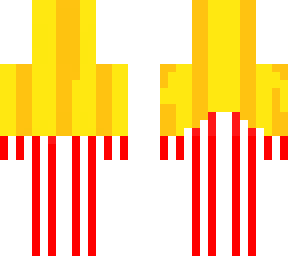 french fries | Minecraft Skin