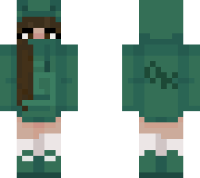 frog karl girl | Minecraft Skin