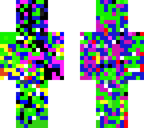 Glitch Girl | Minecraft Skin