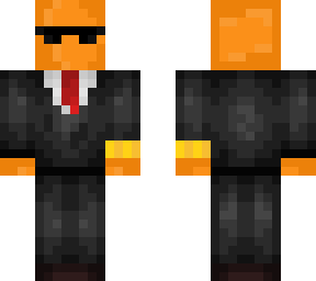 Mafia suit burger boy | Minecraft Skin