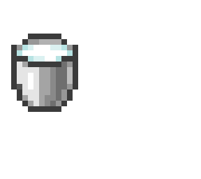 Minecraft Bucket Pixel Art