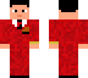 Red Suit | Minecraft Skin
