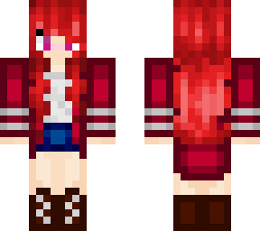 Runa Outfit #2 with longer shirt | Minecraft Skin