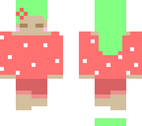 Strawberry Girl | Minecraft Skin