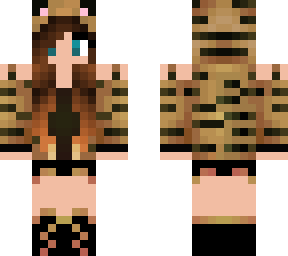 Tiger girl | Minecraft Skin