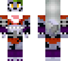 Twisted roxanne wolf | Minecraft Skin