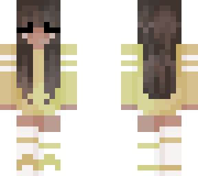Yellow // girl | Minecraft Skin