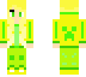 Yellow Girl | Minecraft Skin