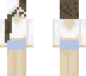 ~*White Shirt*~ | Minecraft Skin