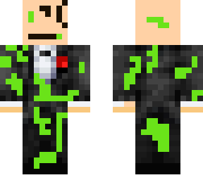 Alien wearing a human skin suit | Minecraft Skin