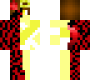 angel half demon | Minecraft Skin