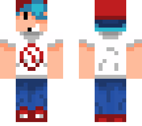fnf boyfriend skin | Minecraft Skins