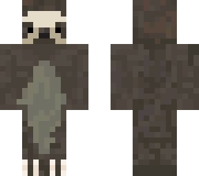 Cute Sloth | Minecraft Skin
