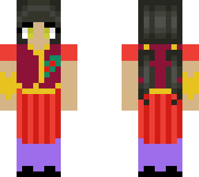 Freddie Facilier (Descendants: Wicked World) | Minecraft Skin