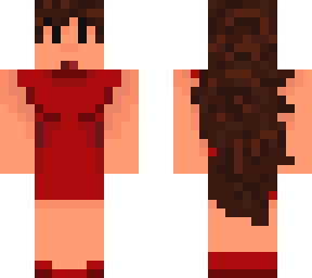 Girlfriend FNF Skin | Minecraft Skin