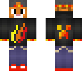 Lava Cat | Minecraft Skin