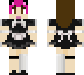 ME IN MAID DRESS | Minecraft Skin