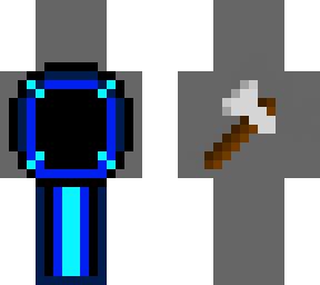 My Skin with an Iron Axe | Minecraft Skin