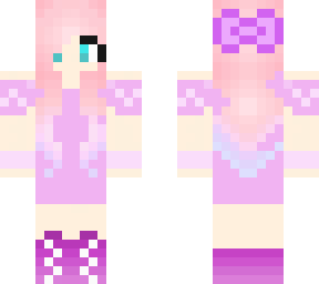 Pink princess | Minecraft Skin