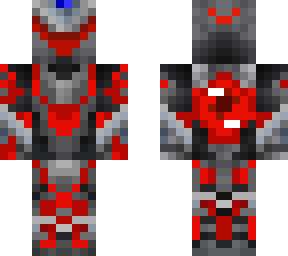 Red retro armor | Minecraft Skin
