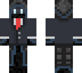 Shadow Cloak with Tux | Minecraft Skin