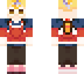 Splatoon 3 octoling | Minecraft Skin