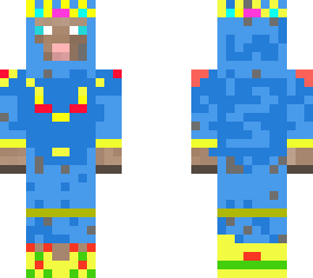 blue sheep, the gods of gods | Minecraft Skin