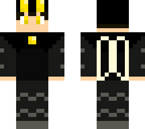 Carpenter bee person | Minecraft Skin