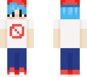 bf boyfriend fnf friday night funkin | Minecraft Skins