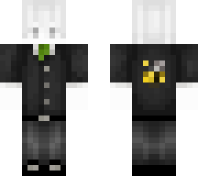 ghostbo in a suit | Minecraft Skin