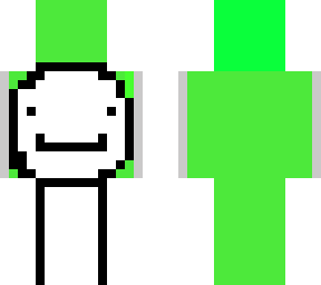 inverted dream (turn on layers for the inverted version | Minecraft Skin