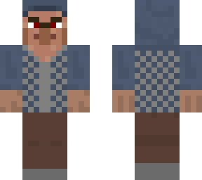 mage hooded angry villager | Minecraft Skin