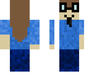 nerd girl | Minecraft Skins