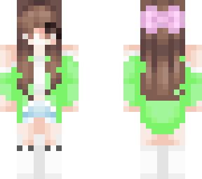 Pink Bow | Minecraft Skin