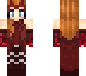 Scarlet Witch - Wandavision - Wanda Maximoff | Minecraft Skin