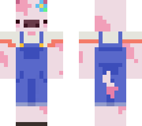 coolskins anime pinkcow pink cow aesthetic | Minecraft Skins