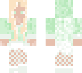 Yoshi moshi Green aesthetic | Minecraft Skin