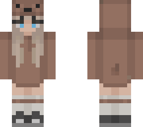 bear girl | Minecraft Skin