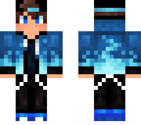 Blue Fire | Minecraft Skin