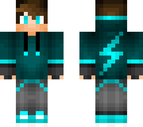 Blue Flash | Minecraft Skin